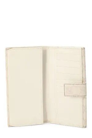 Gucci Cream Ssima Emily Continental Wallet