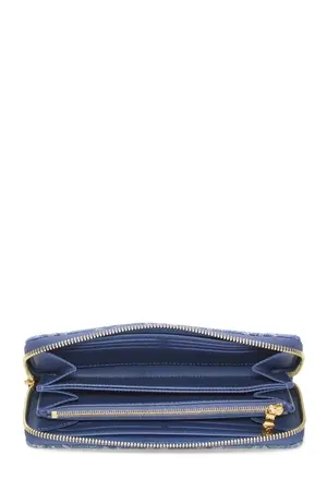 LOUIS VUITTON Monogram Denim Remix Zippy Continental