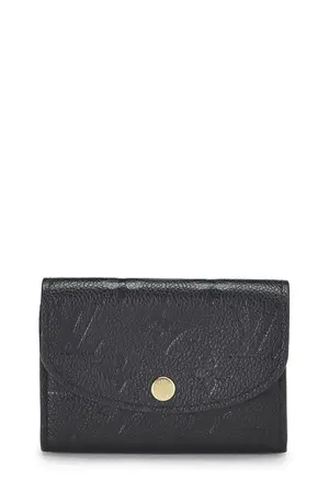 LOUIS VUITTON Empreinte Rosalie Coin Purse - Black