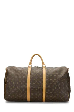 LOUIS VUITTON Monogram Keepall Bandouliere 60
