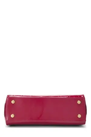 LOUIS VUITTON Rose Pop Monogram Vernis Brea Satchel - Pink