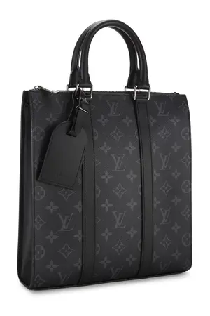 LOUIS VUITTON Monogram Canvas Sac Plat Cross