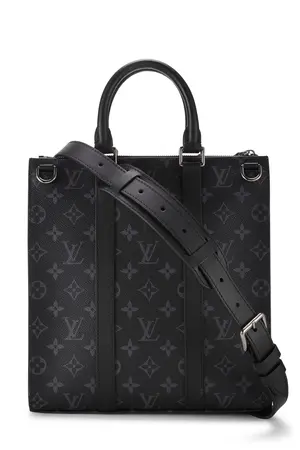 LOUIS VUITTON Monogram Canvas Sac Plat Cross