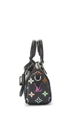 LOUIS VUITTON Monogram Speedy Bandouliere Nano