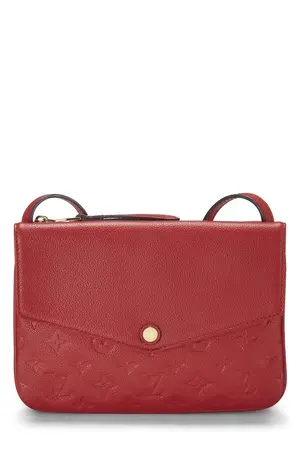 LOUIS VUITTON Cherry Monogram Empreinte Twice - Red