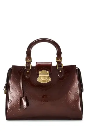 LOUIS VUITTON Monogram Vernis Melrose Avenue - Red