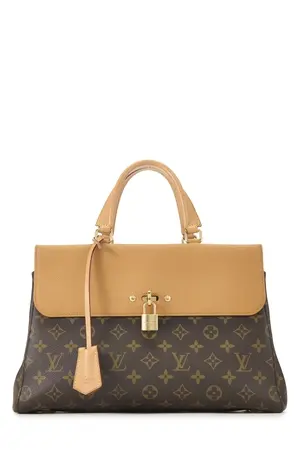 LOUIS VUITTON Monogram Canvas Venus Satchel - Brown
