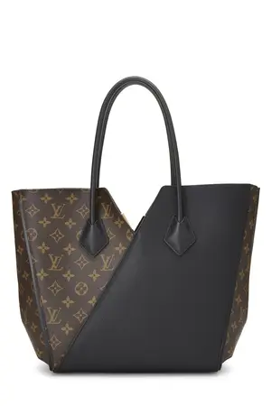LOUIS VUITTON Monogram Kimono Tote - Black