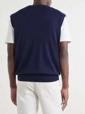 Peter Millar Autumn Merino Wool And Lyocell-blend Vest