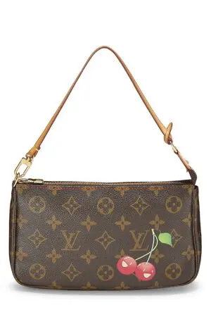 LOUIS VUITTON Takashi Murakami X Monogram Cherry Pochette Accessories