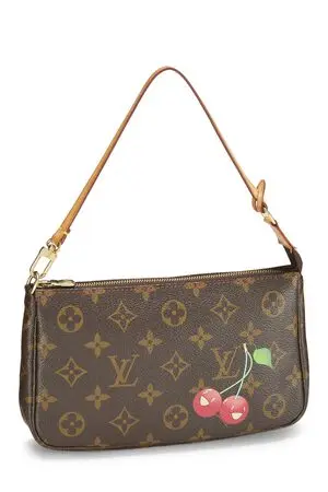 LOUIS VUITTON Takashi Murakami X Monogram Cherry Pochette Accessories
