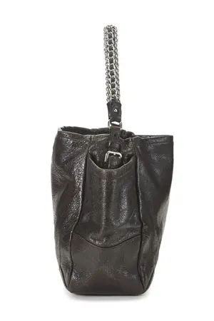 Prada Metallic Chain Hobo Bag