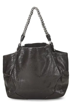 Prada Metallic Chain Hobo Bag
