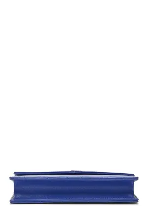 Saint Laurent Grained Calfskin Envelope Wallet On Chain