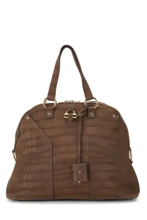 Saint Laurent Nubuck Muse - Brown