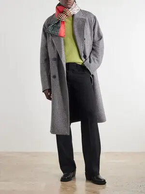 Dries Van Noten Fidelke Patchwork Woven Scarf