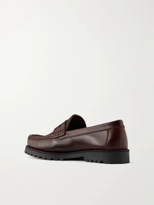 VINNY'S Calf Leather Loafers