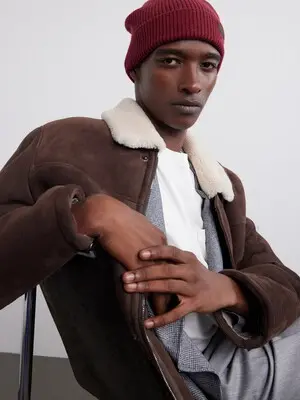 Canali Wool And Cashmere-blend Beanie