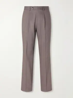 Frescobol Carioca Affonso 2.0 Straight-leg Trousers - Neutrals