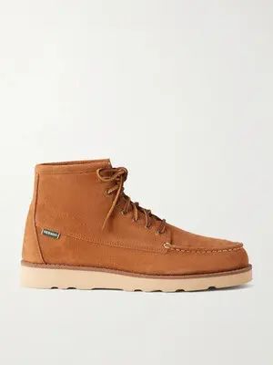 SEBAGO Suede Lace-up Boots - Brown