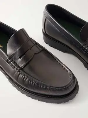 VINNY'S Calf Leather Loafers