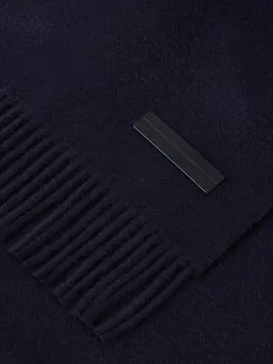 Zegna Fringed Cashmere Scarf