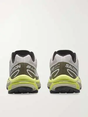 SALOMON Xt-6 Rubber-trimmed Mesh Sneakers