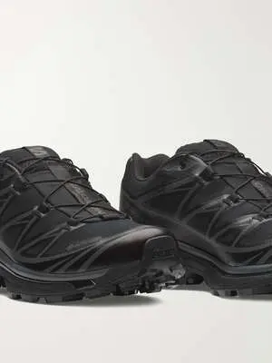 SALOMON Xt-6 Gtx Rubber-trimmed Mesh Sneakers