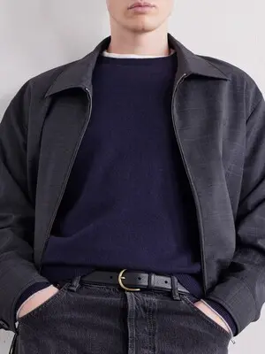Peter Millar Crown Heritage Cashmere Crewneck Sweater - Blue