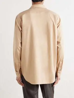 Auralee Finx Cotton-twill Shirt
