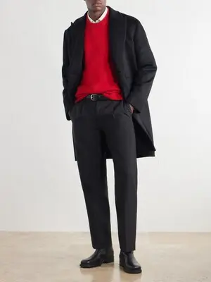 Mr P. Brushed Cashmere Sweater