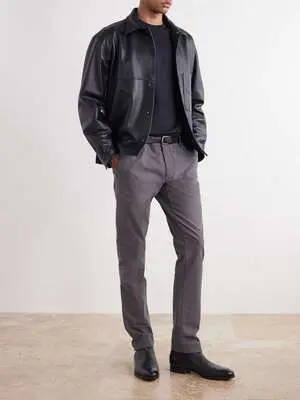SLOWEAR Zanone Slim-fit Flexwool Sweater