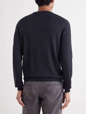 SLOWEAR Zanone Slim-fit Flexwool Sweater