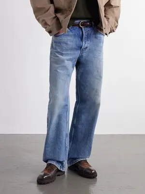 John Lobb Patchwork Leather & Suede Boots