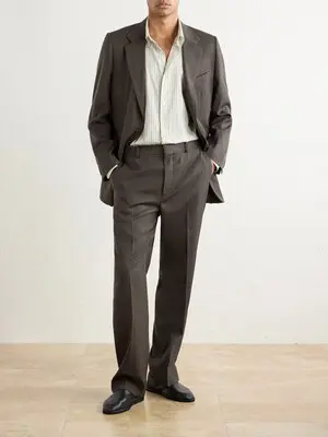 Auralee Wool-gabardine Blazer