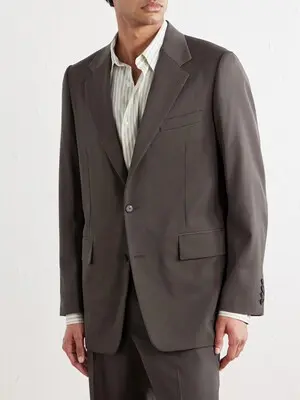 Auralee Wool-gabardine Blazer