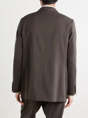 Auralee Wool-gabardine Blazer