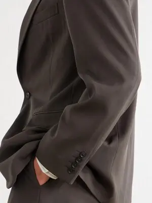 Auralee Wool-gabardine Blazer