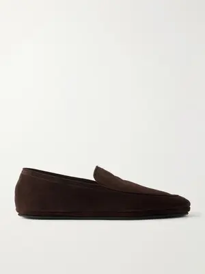 John Lobb Kingstone Suede Slippers