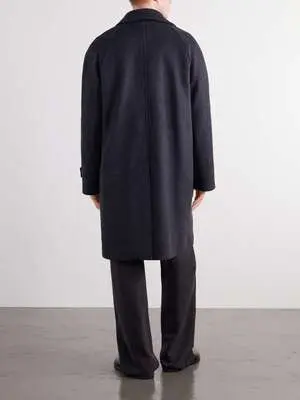 Herno Wool-blend Twill Coat