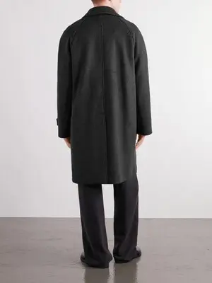 Herno Wool-blend Twill Coat