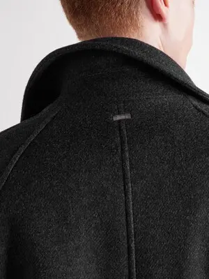 Herno Wool-blend Twill Coat