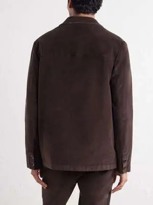 SLOWEAR Incotex Stretch-cotton Corduroy Blouson Jacket