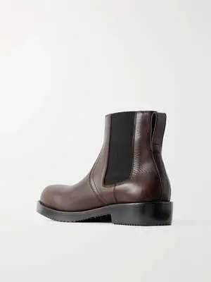 Dries Van Noten Leather Chelsea Boots