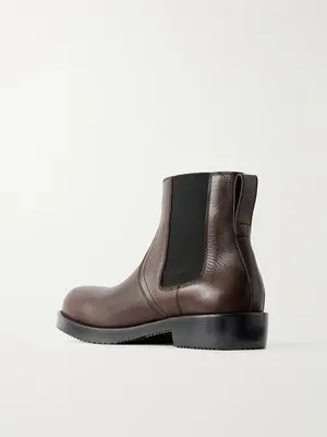 Dries Van Noten Leather Chelsea Boots