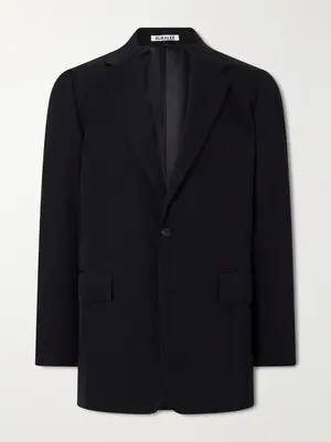 Auralee Wool-gabardine Blazer