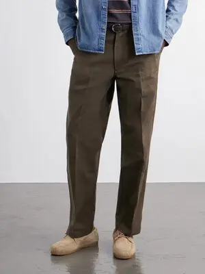 VINNY'S Boatman Suede Boat Shoes