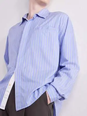 Oliver Peoples Mulvey Striped Cotton Shirt