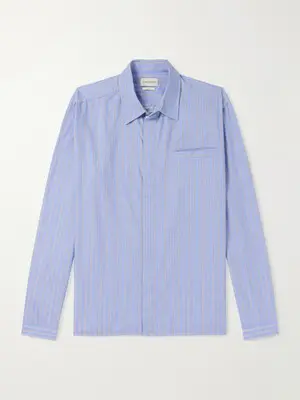 Oliver Peoples Mulvey Striped Cotton Shirt