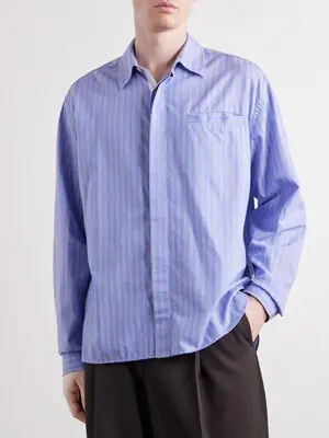 Oliver Peoples Mulvey Striped Cotton Shirt